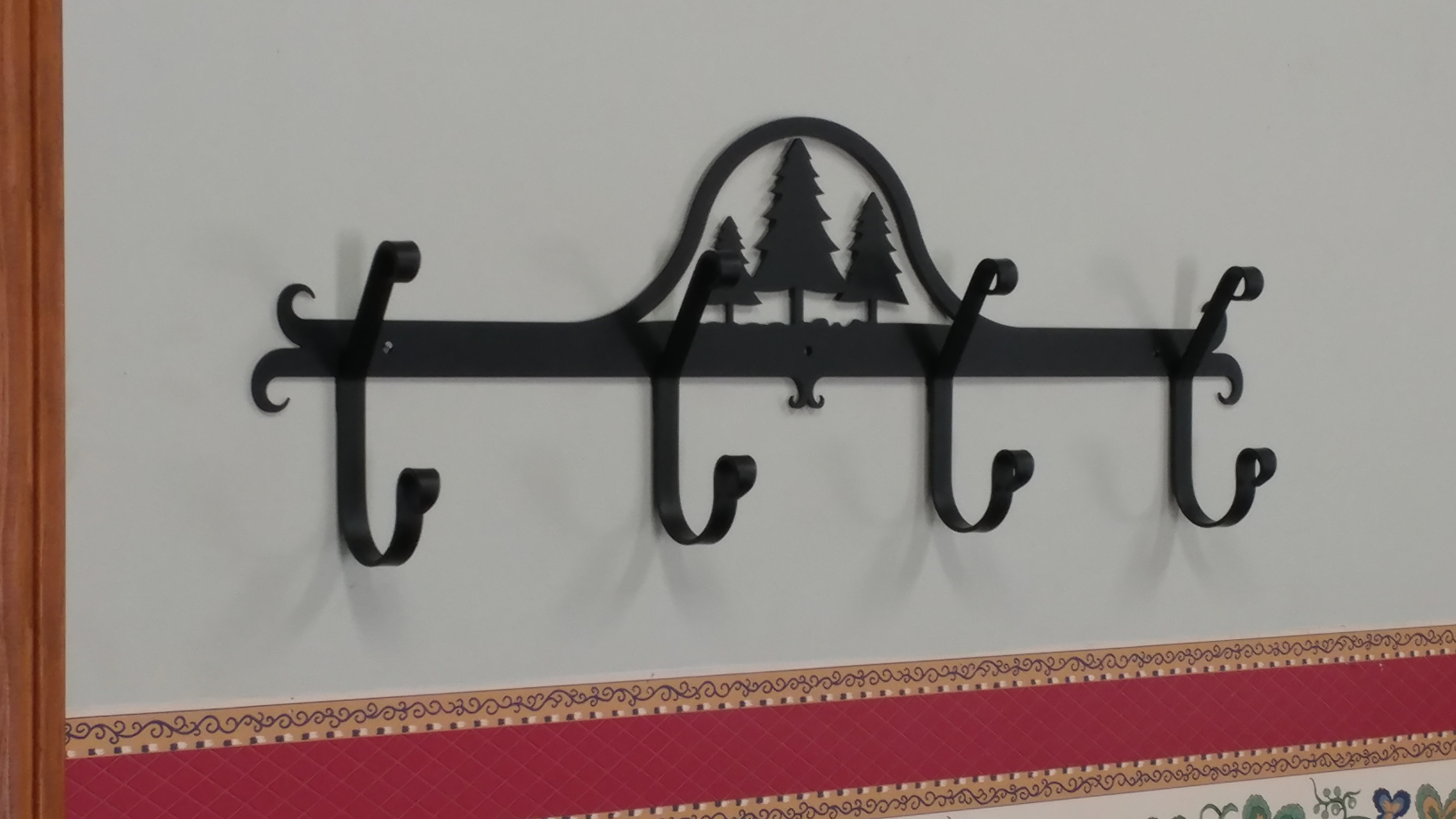 Loon Peak® Karissa Wall Mounted Coat Rack | Wayfair