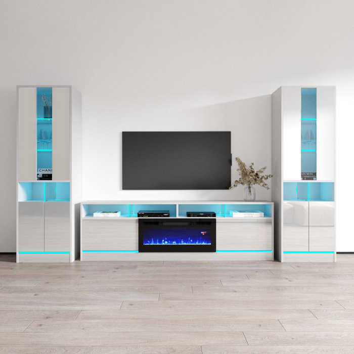 Wade Logan® Alexin Media Center & Reviews | Wayfair