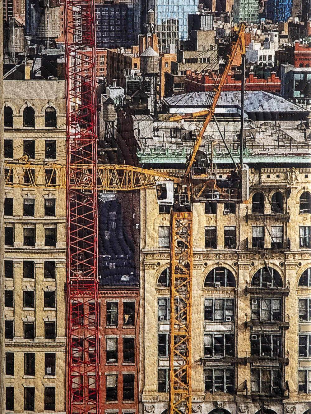 Made & Curated Marilyn Henrion " Mercer Street Construction " by ...