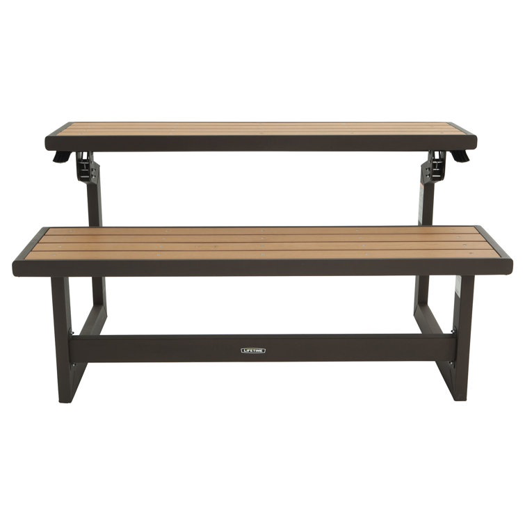 Lifetime Outdoor Furnitures Convertible Bench & Reviews | Wayfair.co.uk