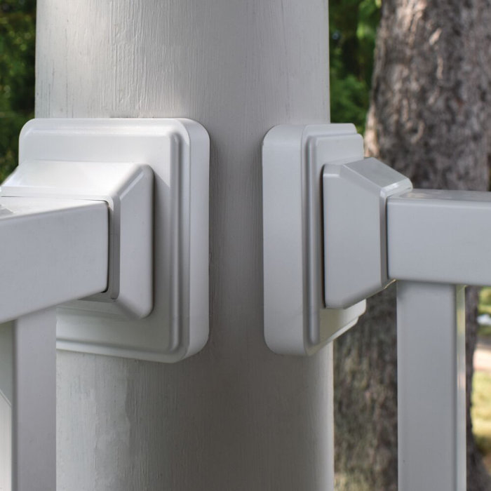 Barrette Outdoor Living Paintable Round Column Adapter | Wayfair