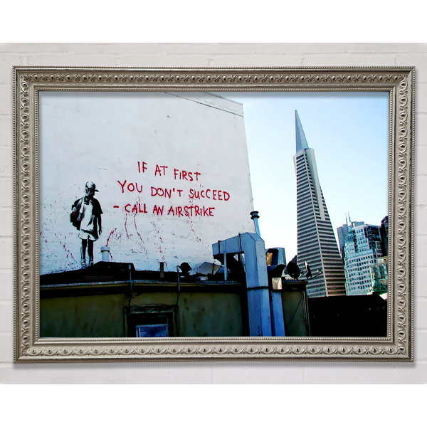 Bright Star If At First You Dont Succeed - Single Picture Frame Art ...