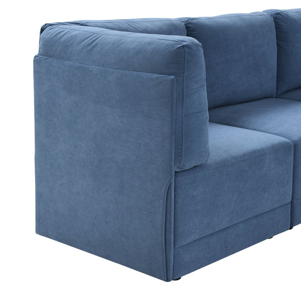 Wade Logan® Towles 10 - Piece Upholstered Sectional & Reviews | Wayfair