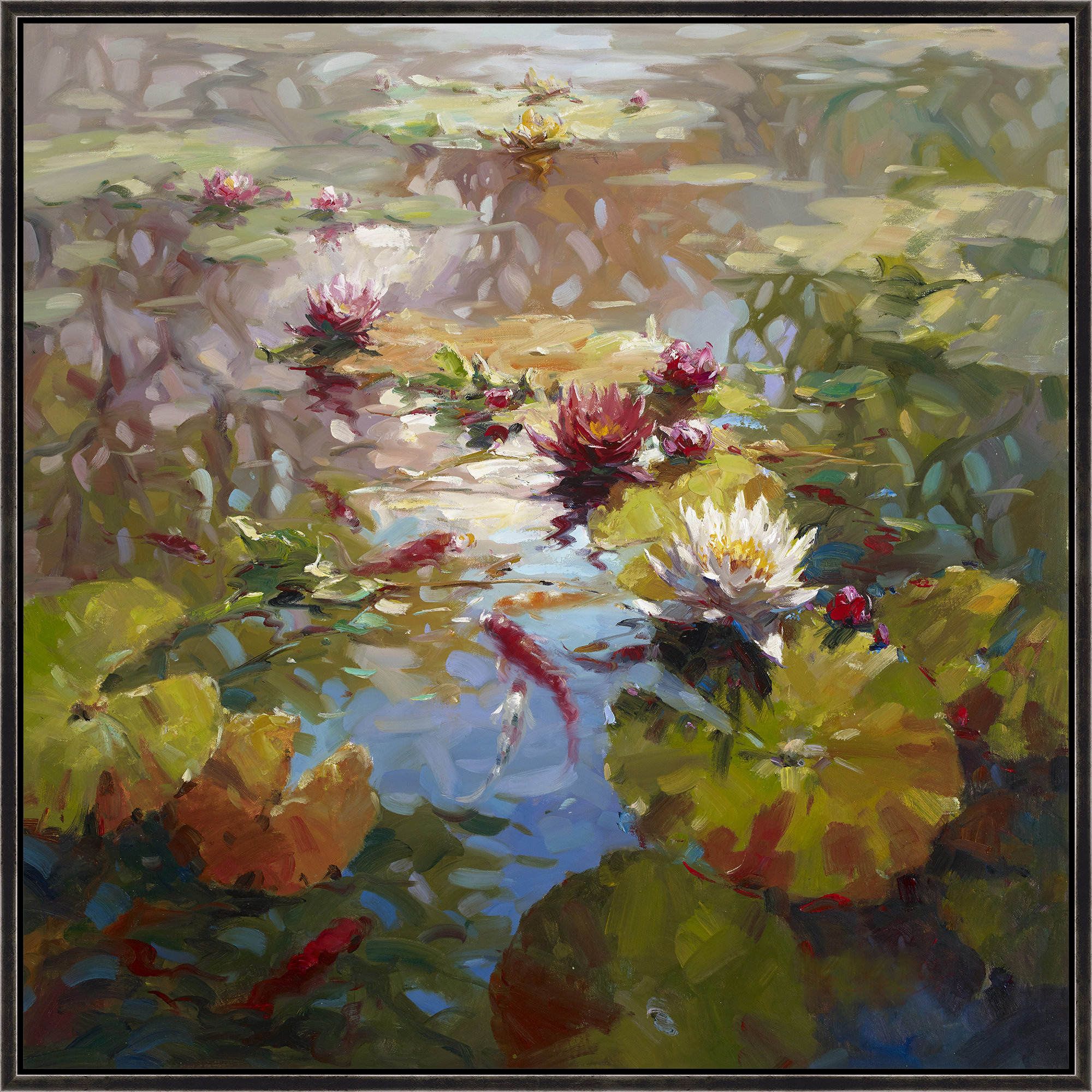 Barrington Fine Art Poetry in the Pond 1 | Wayfair