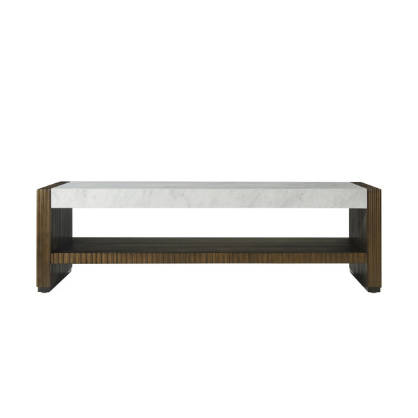 Theodore Alexander Riva Sled Coffee Table with Storage - Wayfair Canada