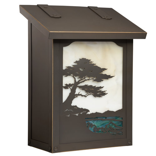 Loon Peak® Pritchard 10 in x 13 in Wall Mounted Mailbox | Wayfair