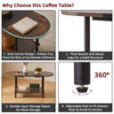 Borough Wharf Alfaretta Coffee Table with Storage | Wayfair.co.uk