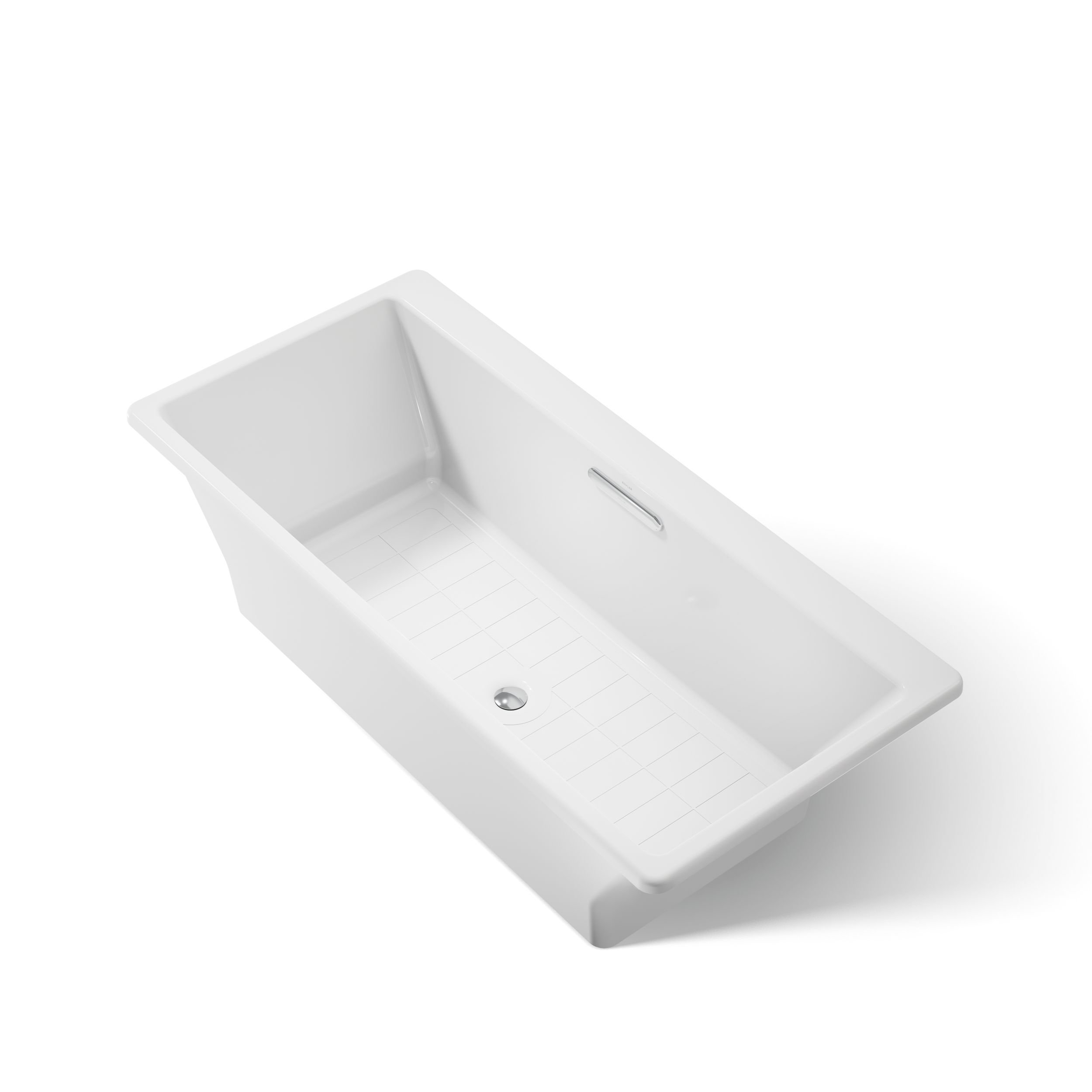 Kohler Reve® 67" x 32" Drop In Soaking Cast Iron Bathtub | Wayfair