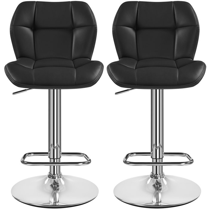 Metro Lane Aspacia Swivel Adjustable Height Stool & Reviews | Wayfair.co.uk