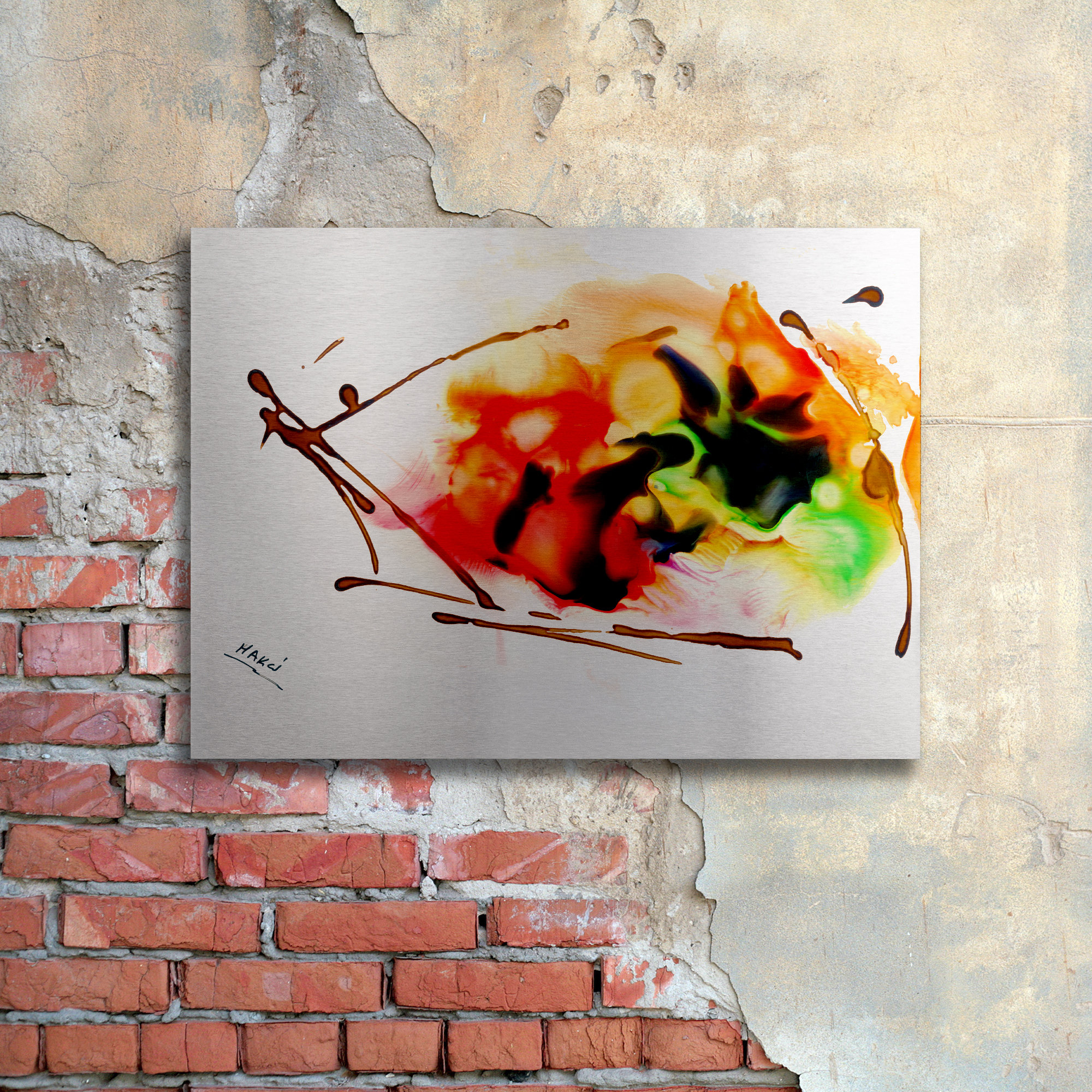 Wade Logan® Chrishona 'Abstract 05' Painting Print | Wayfair