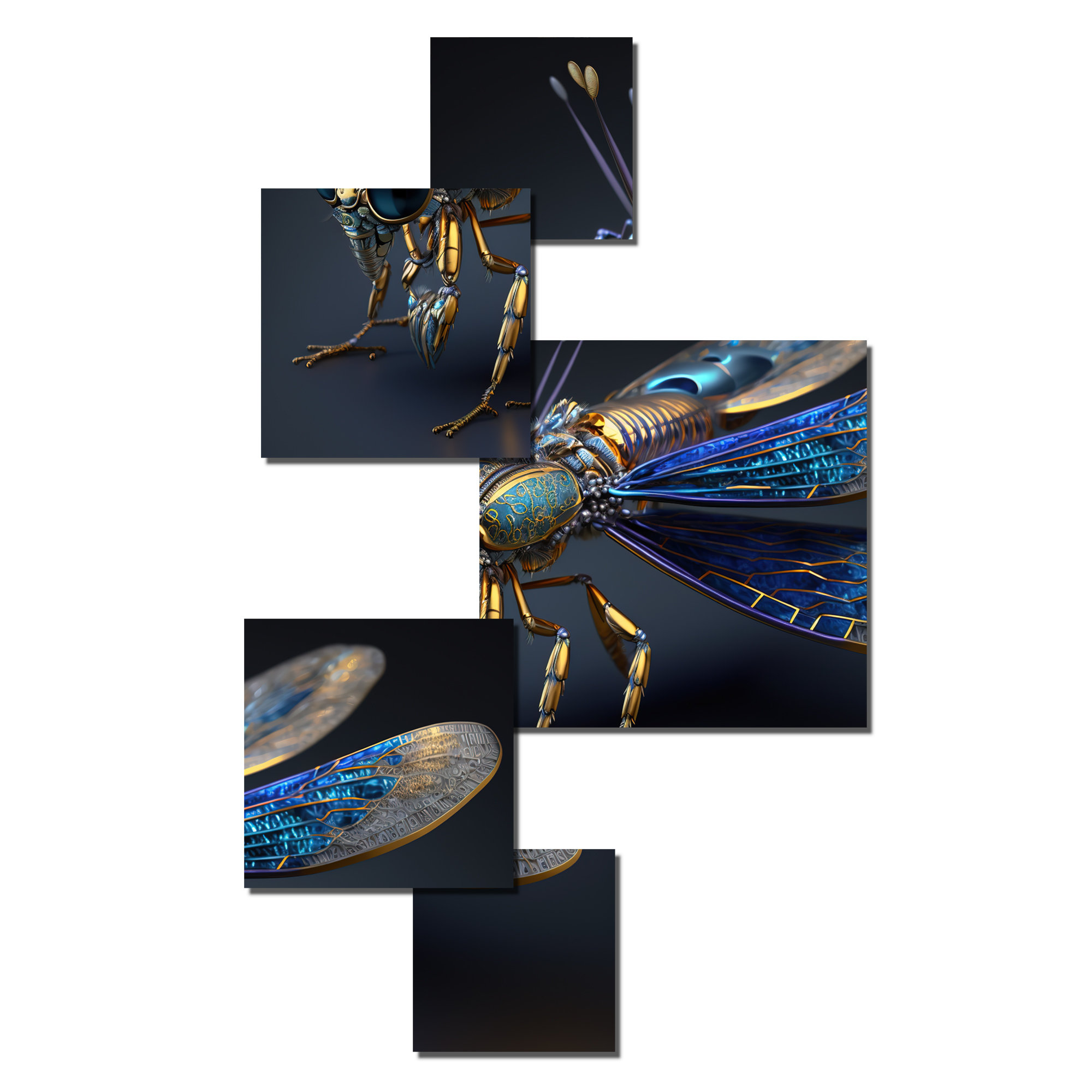 cybernetic dragonfly