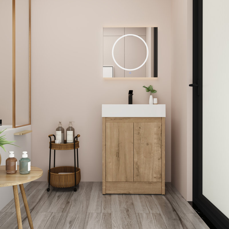 Ebern Designs Lelith 24" Single Bathroom Vanity Set | Wayfair