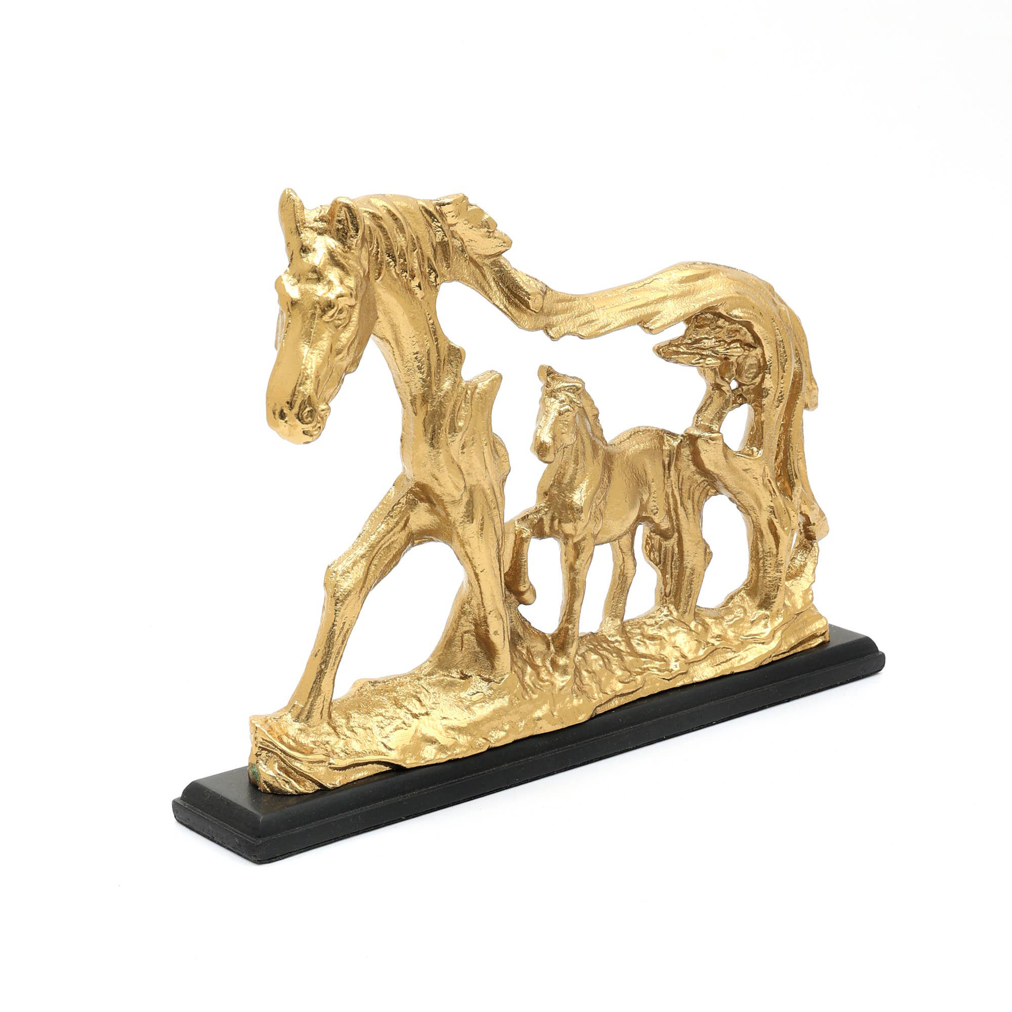 House of Hampton® Decorative Aluminum Horse Sculpture for Home Decor ...