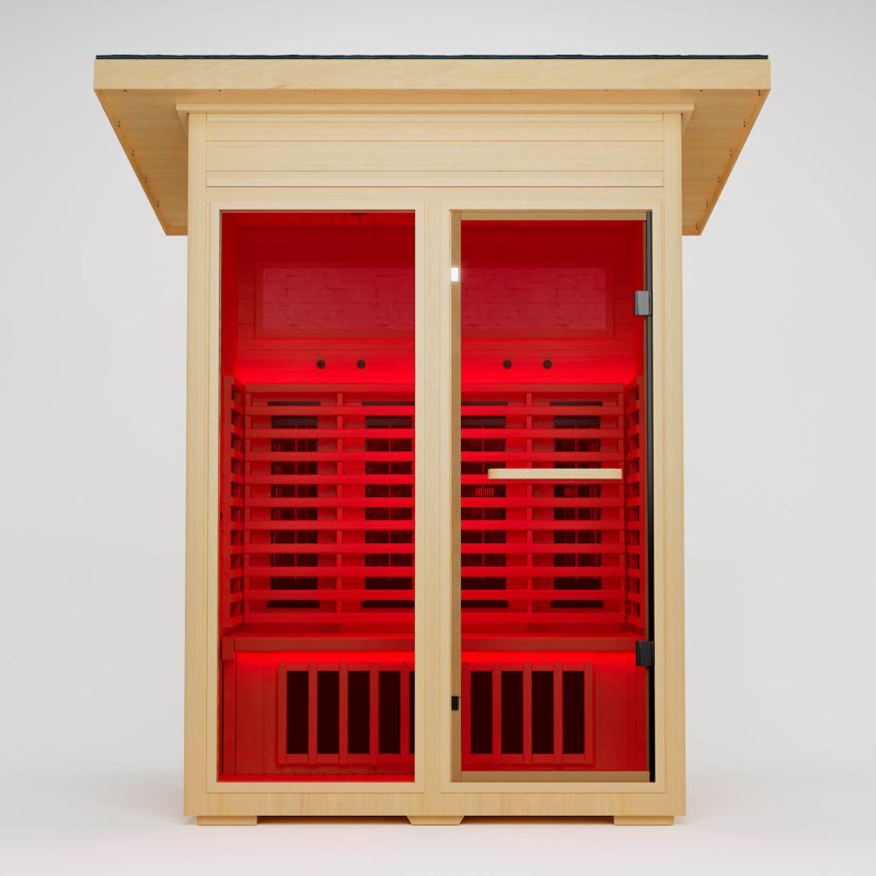 MEISSALIVVE Infrared Sauna, Full-spectrum Infrared Outdoor Saunas For ...