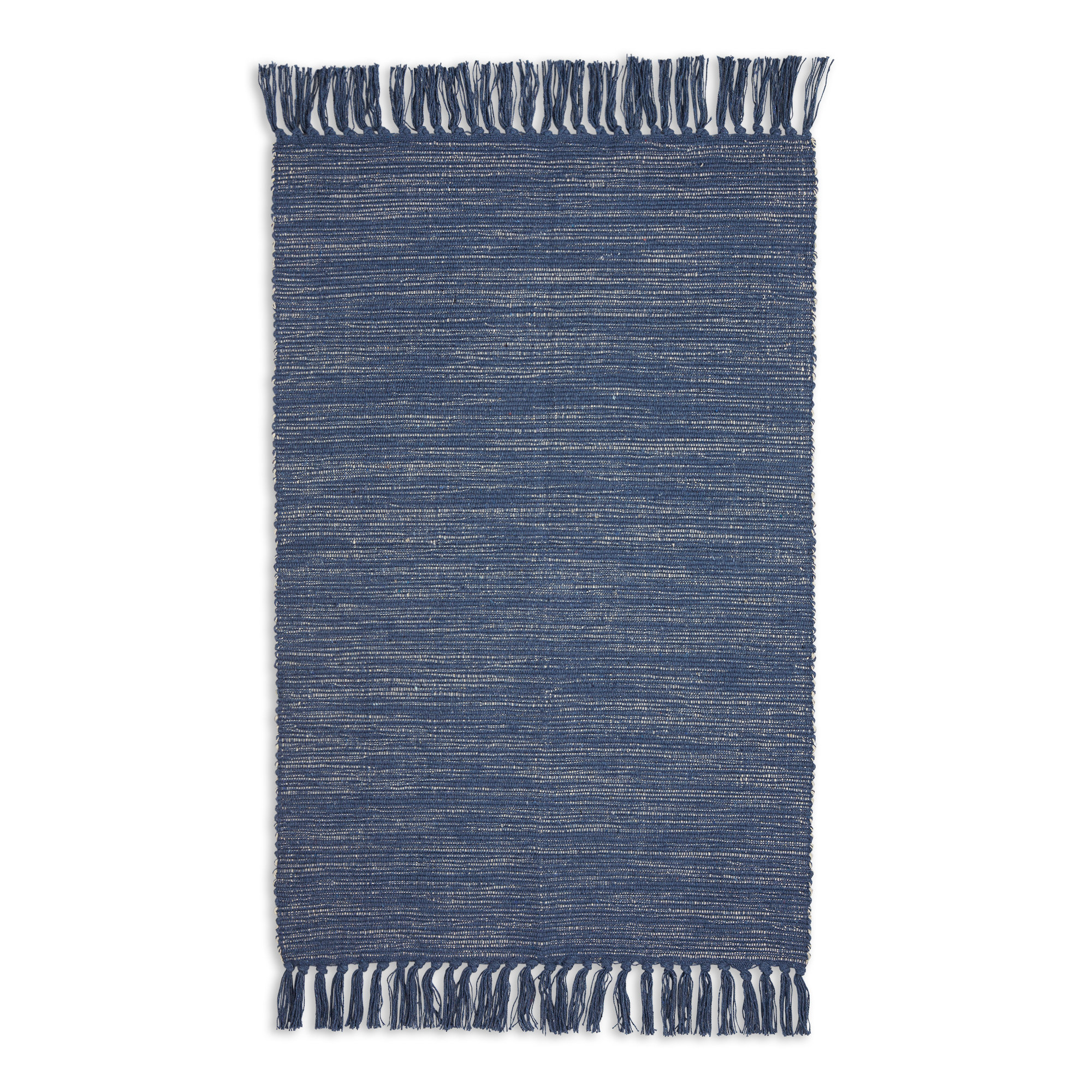 Breakwater Bay Danika Cotton French Blue Rug & Reviews | Wayfair