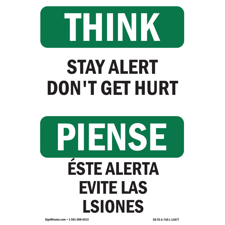 SignMission Think Sign - Wayfair Canada