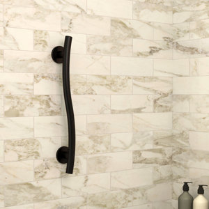 Keeney Wave Designer Grab Bar & Reviews | Wayfair