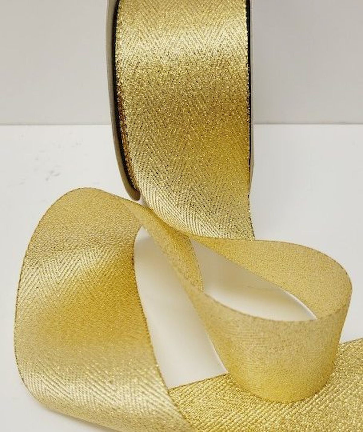 The Holiday Aisle® Herringbone Ribbon | Wayfair