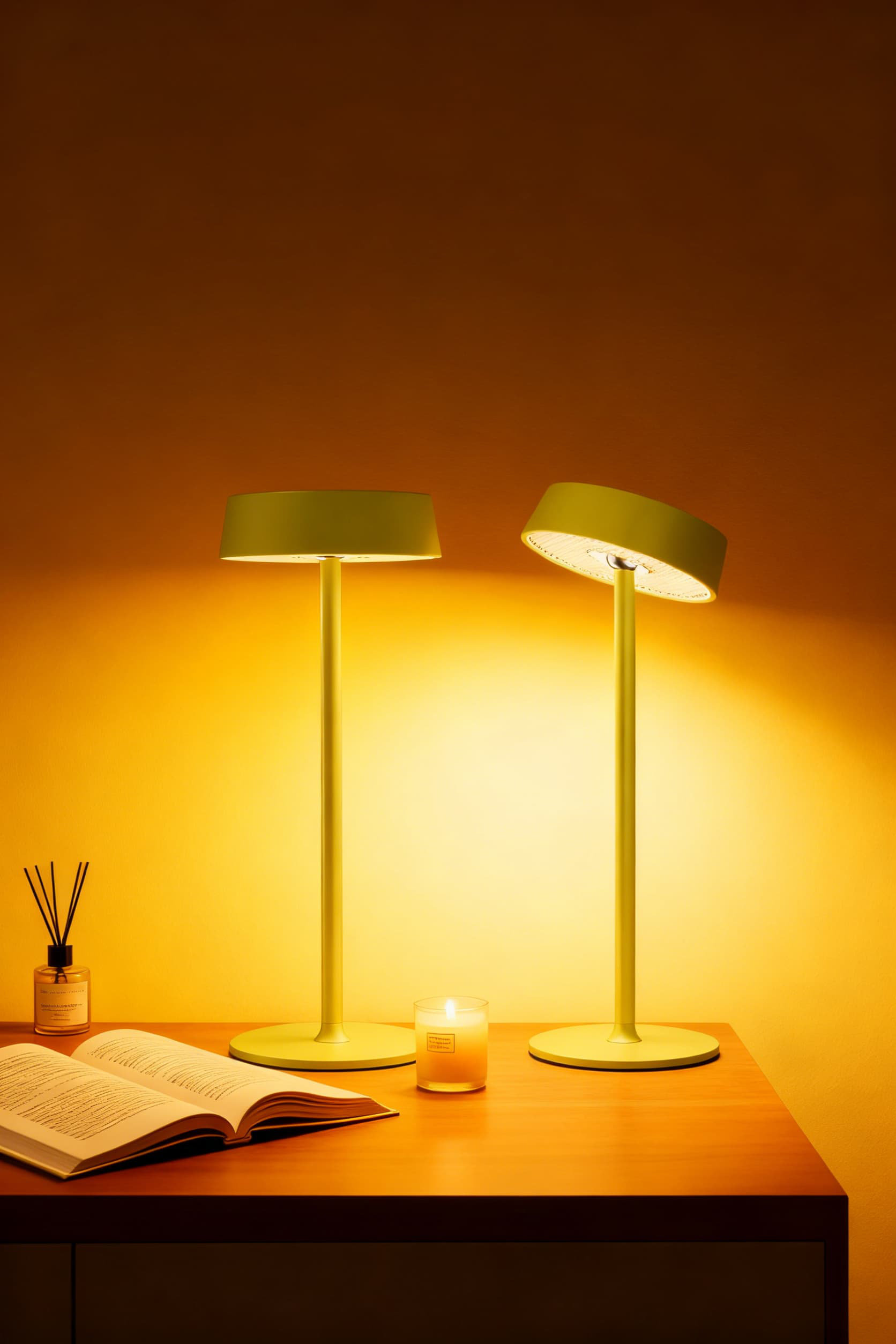 Latitude Run® Rechargeable Cordless Table Lamp, IP44 Waterproof Outdoor ...