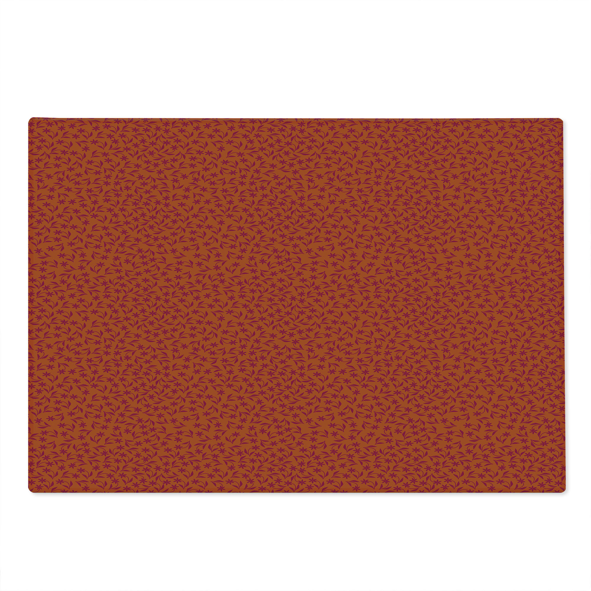 Ambesonne Orange Maroon Cutting Board Large Size Spring Flower Scarlet ...