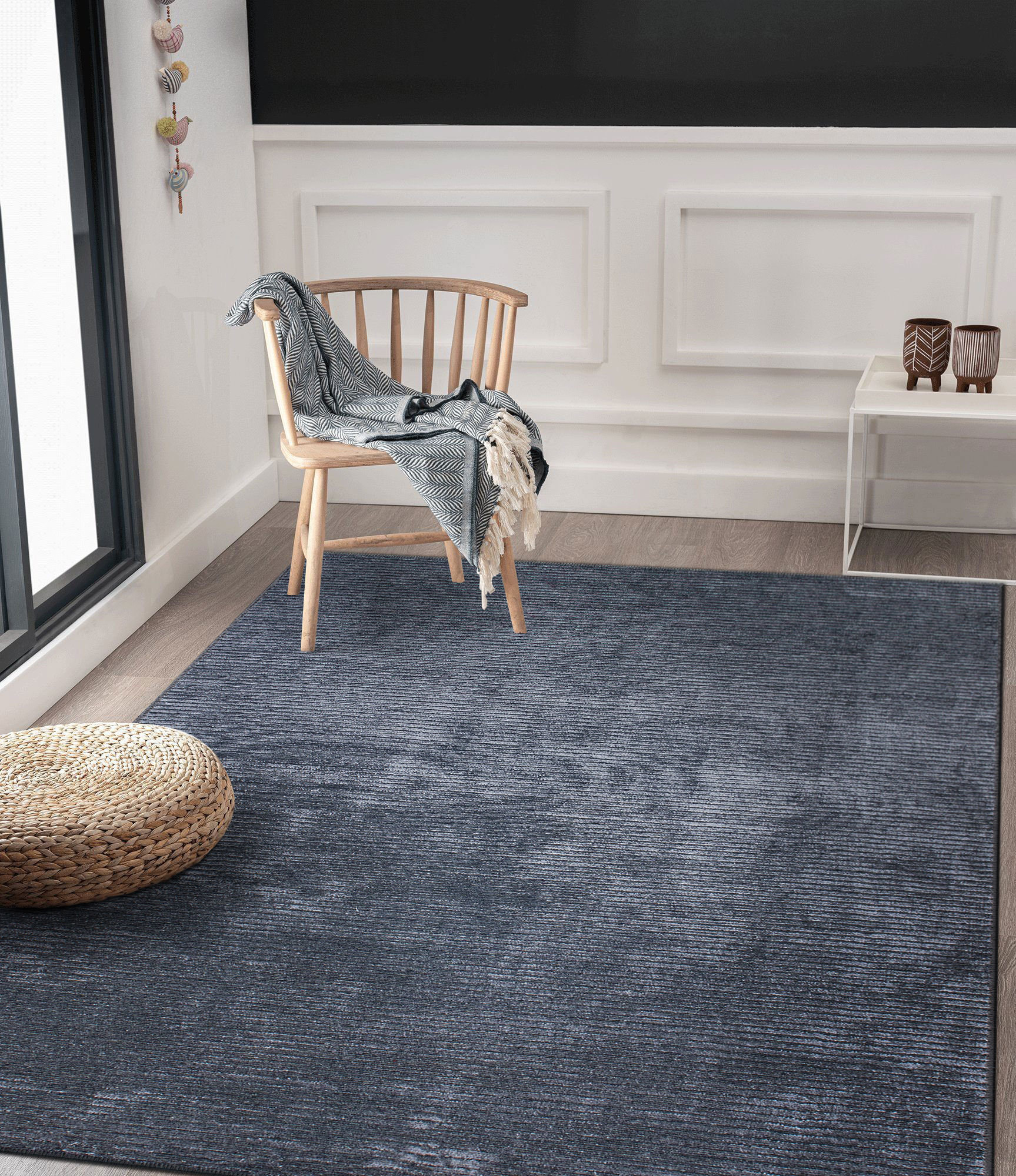 Trent Austin Design Ipswich Machine Washable Stripe Performance Dark ...