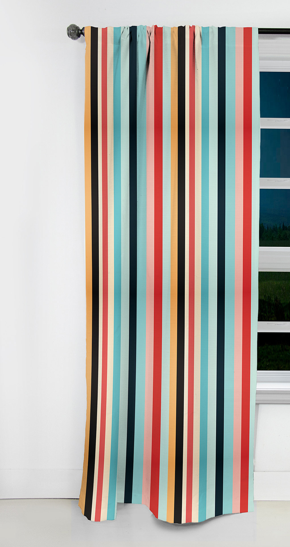 Design Art Adventure Blue And Red Striped Pattern - Stripped Striped ...