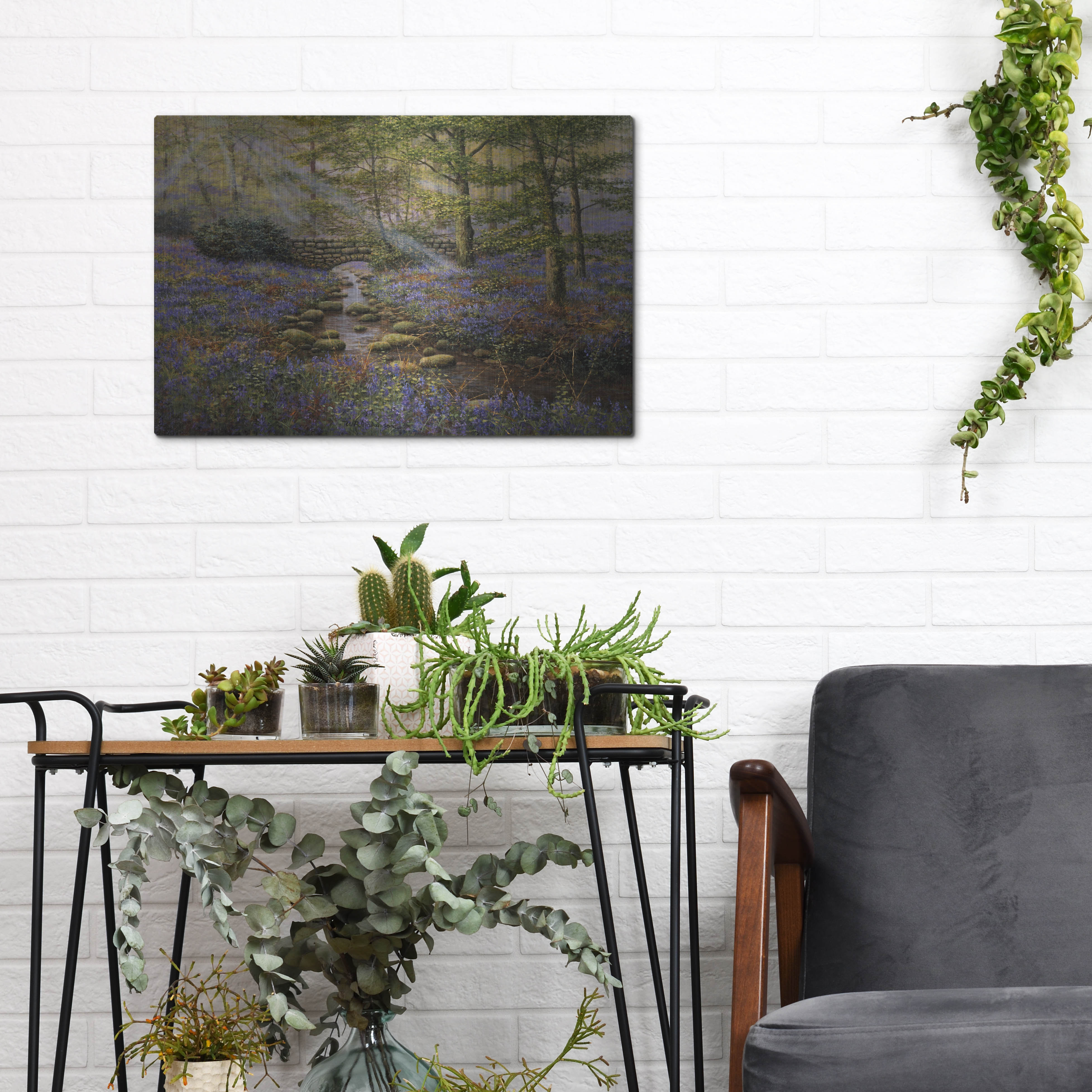 Millwood Pines " Bluebell Bridge " by Bill Makinson | Wayfair