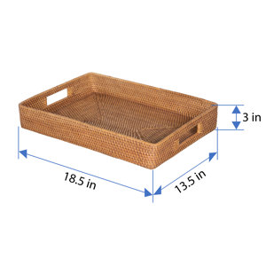 Rosecliff Heights Bavan Serving Tray & Reviews | Wayfair