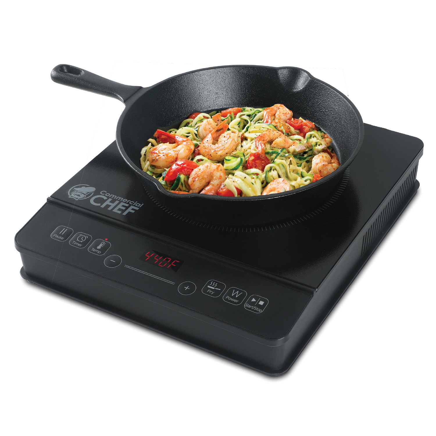 Commercial Chef CHK Series Commercial Chef Portable Induction Cooker 3 ...