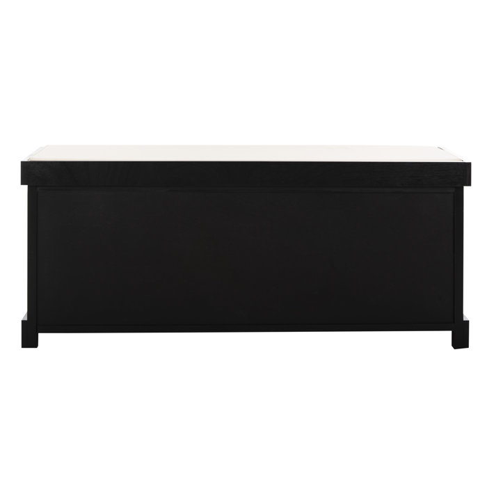 Beachcrest Home Painswick Canvas Upholstered Storage Bench & Reviews ...