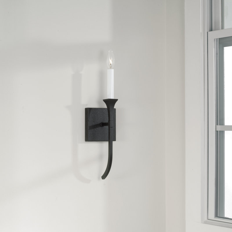 Capital Lighting Decklan Steel Candle Wall Light | Wayfair