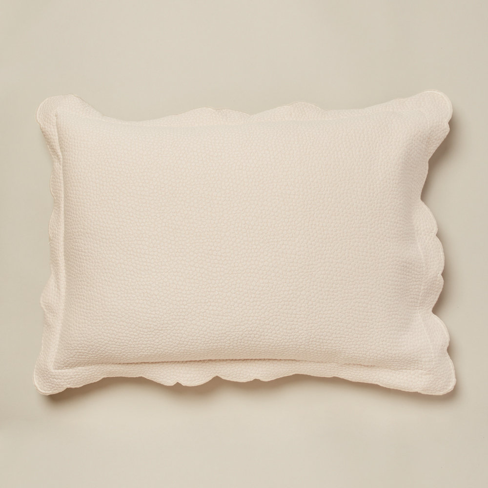 Amity Home Ugo Matelasse Sandshell Sham | Perigold