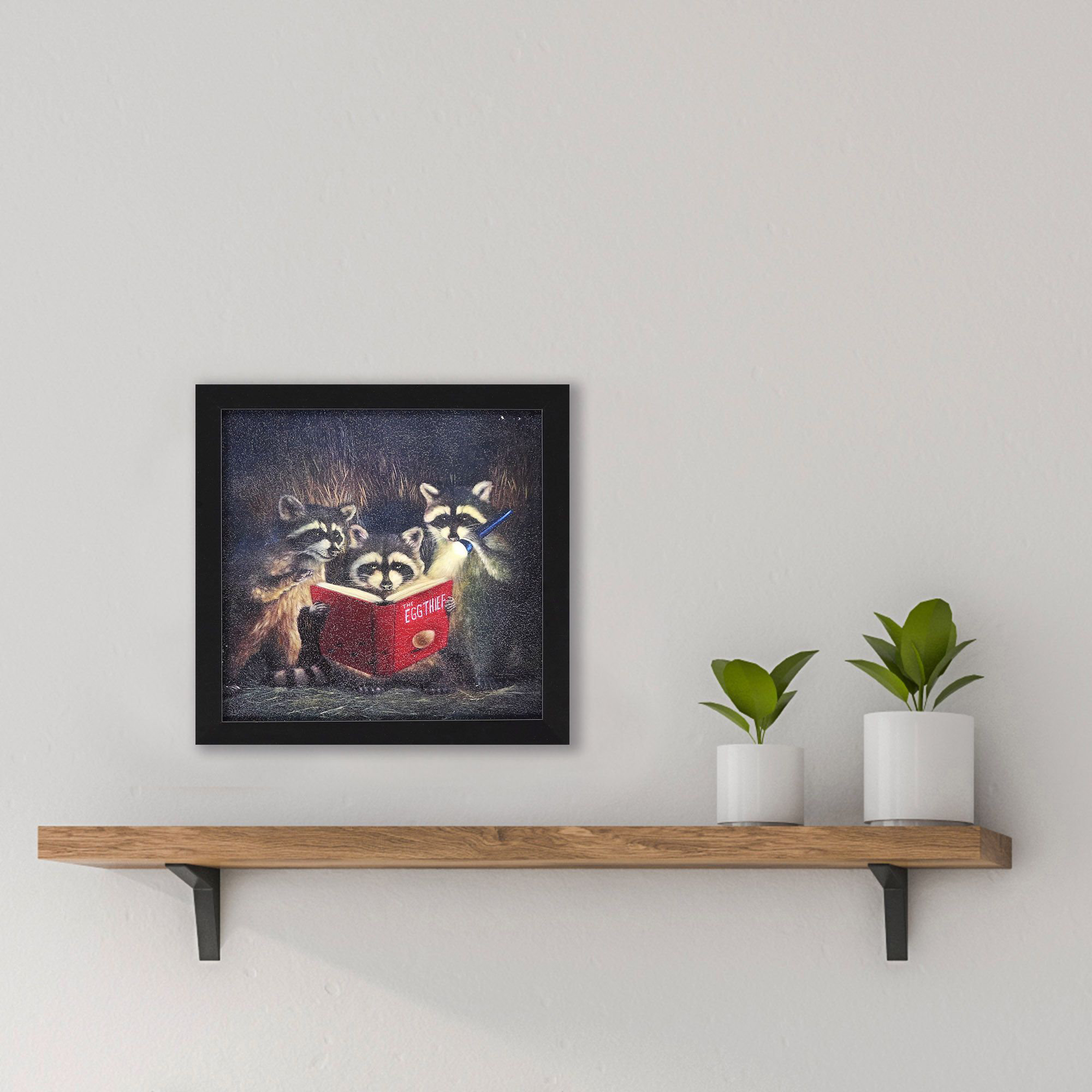 Ebern Designs " Backyard Gangster " by Heffernan Print on Paper | Wayfair