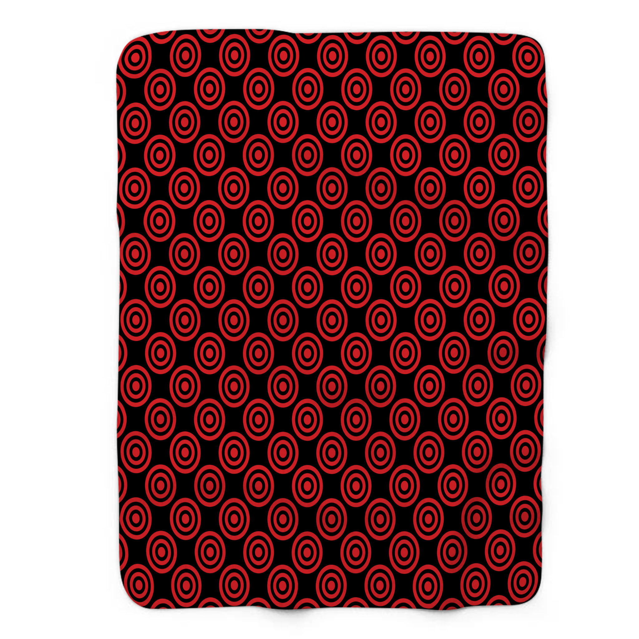 MentionedYou Ruby Spots - 1 Piece Premium Sherpa Blanket 0158 | Wayfair