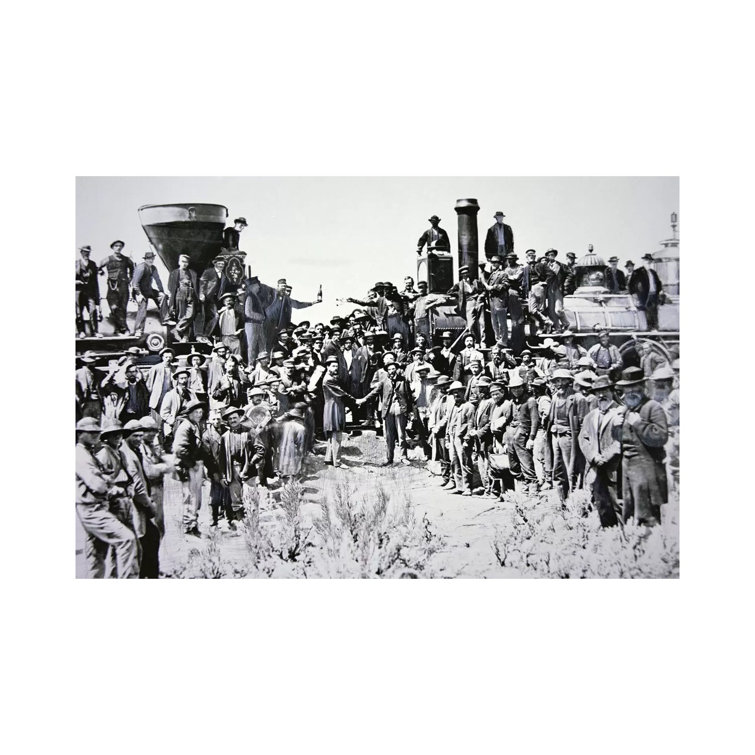 ClassicLiving The Golden Spike Ceremony, 10th May 1869 by Charles ...