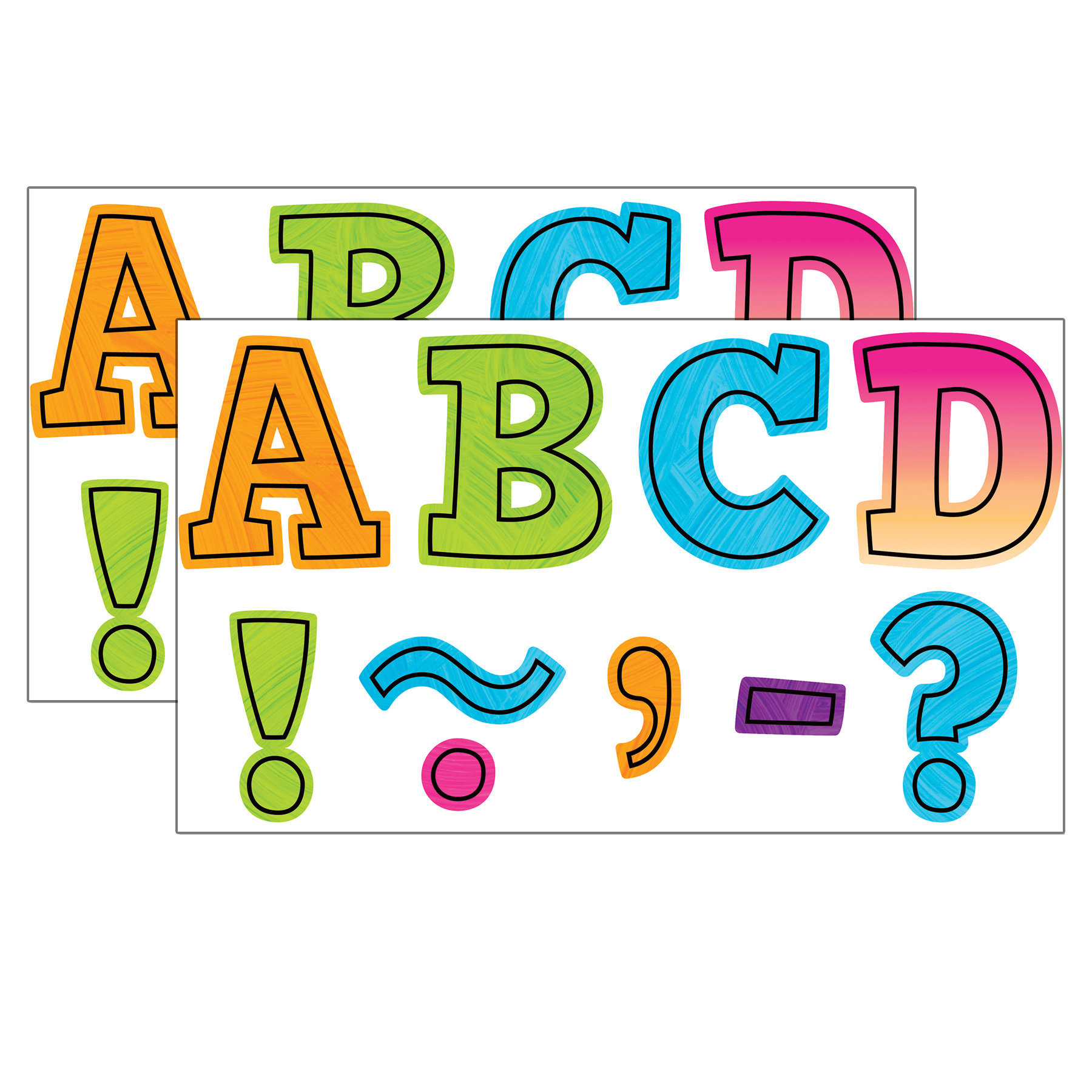 Teacher Created Resources 4Ever Bold Block Magnetic Letters | Wayfair