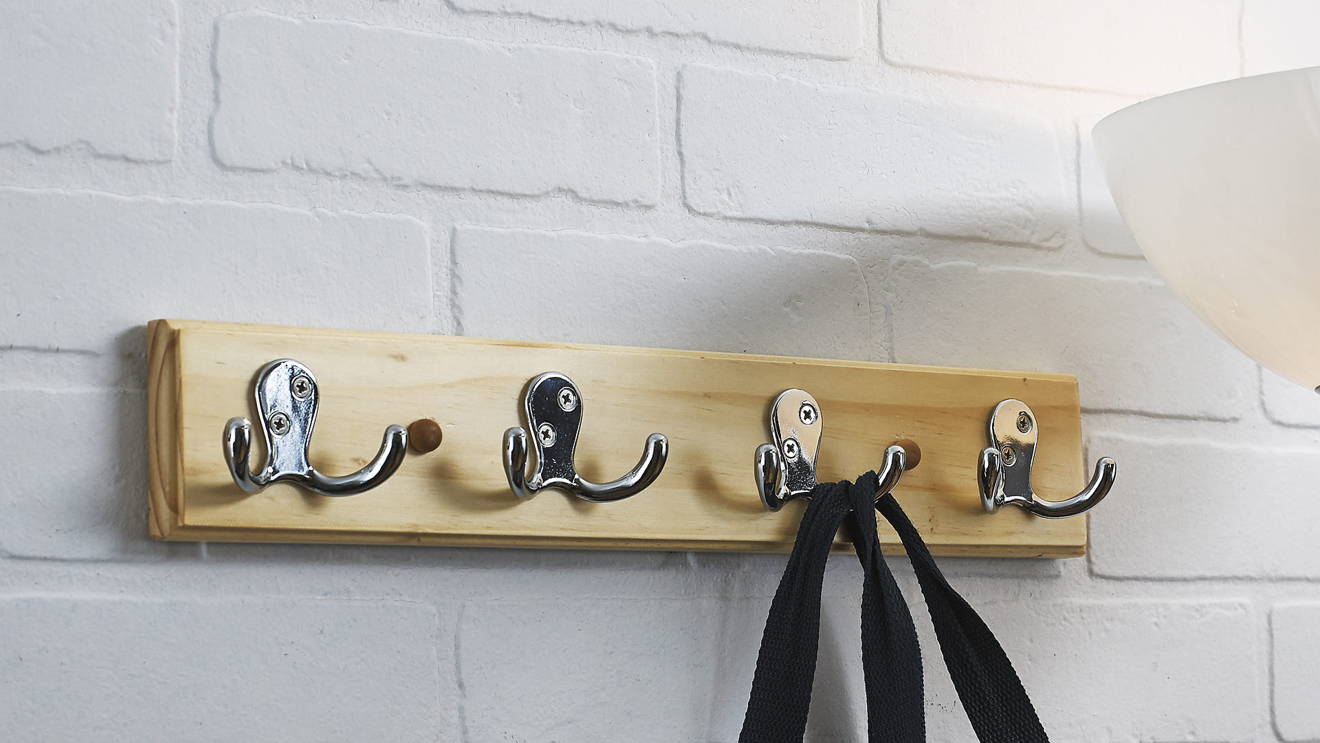 Richelieu 4 - Hook Wall Mounted Coat Rack | Wayfair