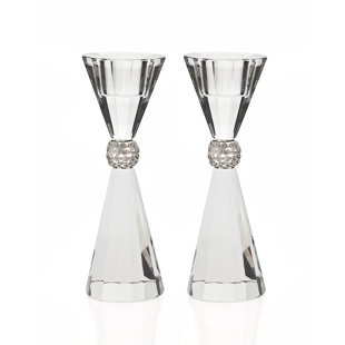 Crystal Candlestick Holders | Wayfair