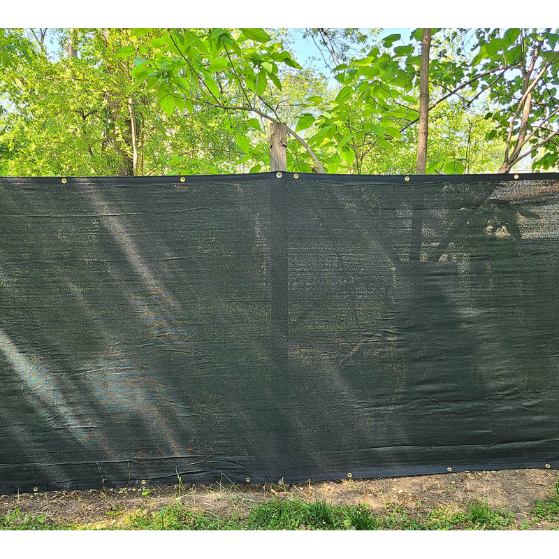 Home Aesthetics 6 ft. H x 50 ft. W Privacy Fence Vinyl Privacy Screen ...