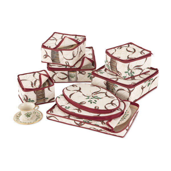 Lenox Holiday Nouveau Dinnerware 8 Piece Storage Set & Reviews | Wayfair