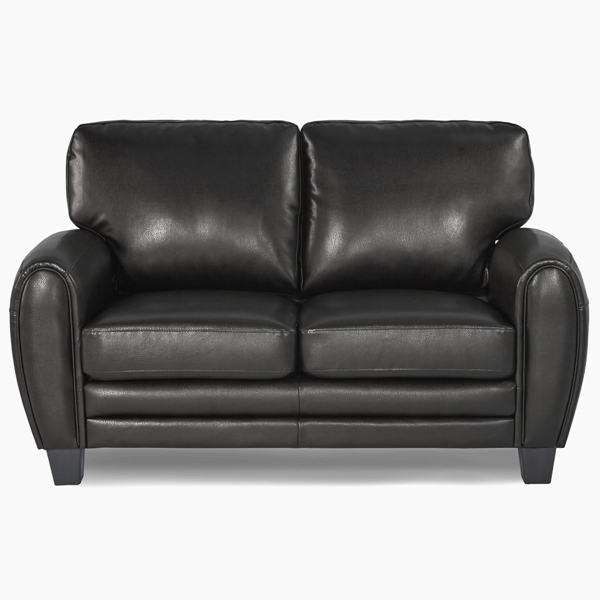 Ebern Designs Manwi 61.5" Vegan Leather Loveseat & Reviews | Wayfair