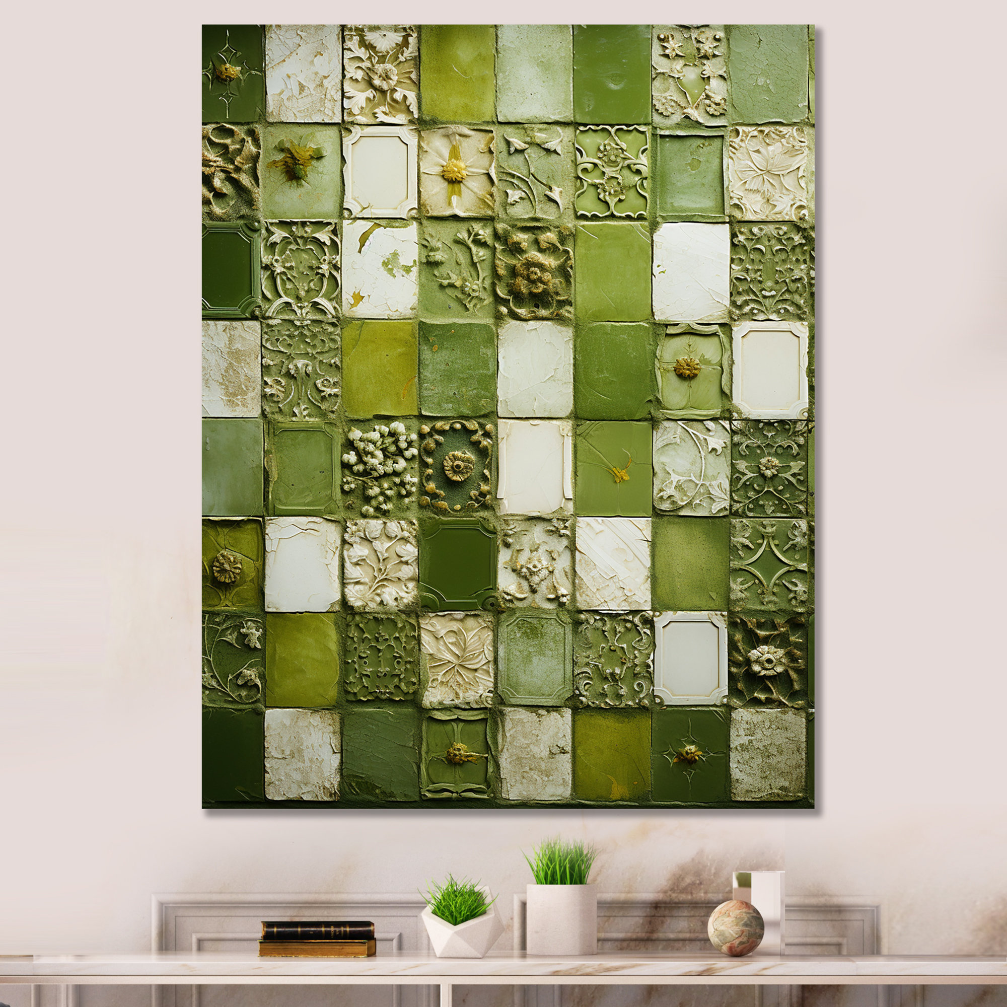 ceramic tile wall plaques