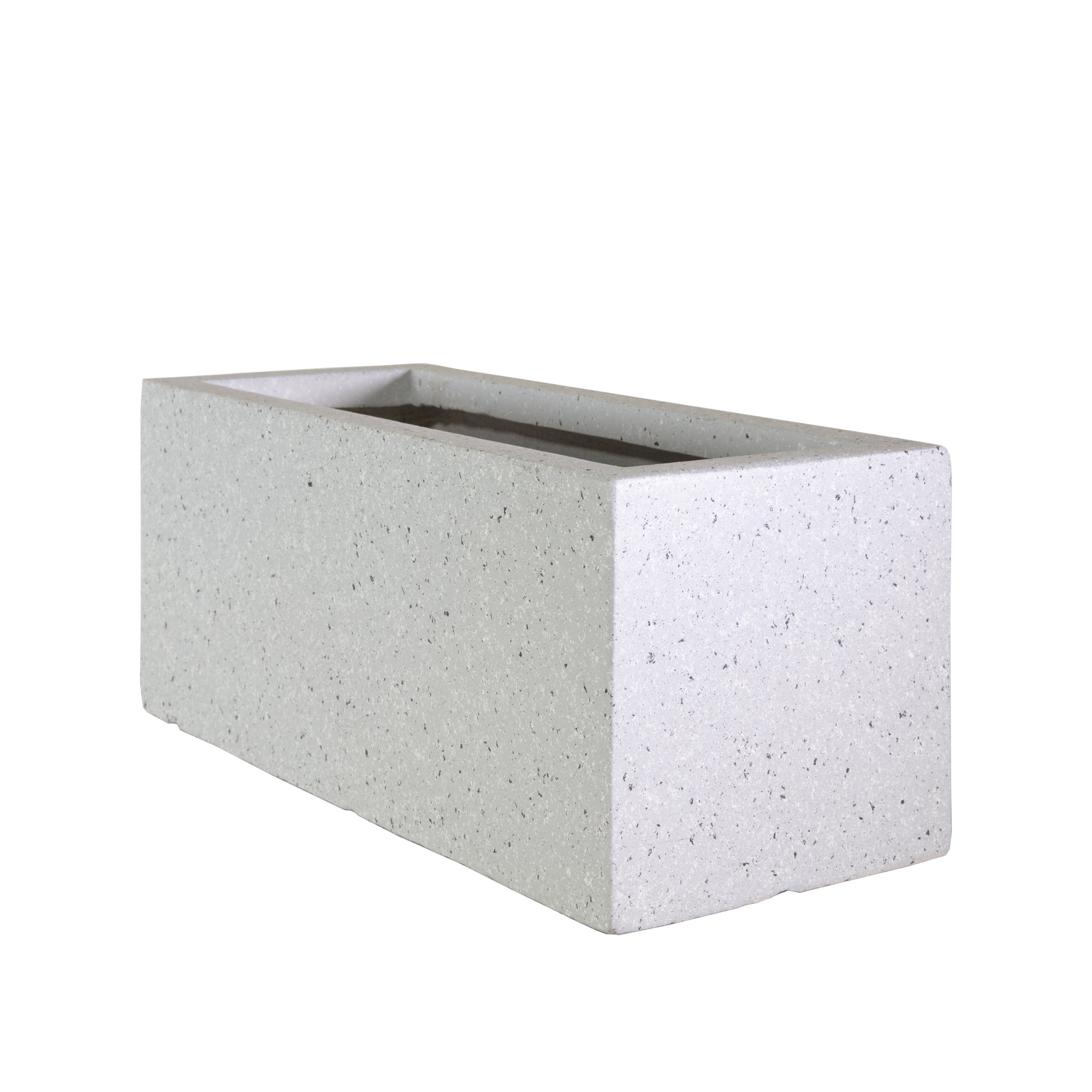 HORTICO Concrete Effect Square Planter, Frostproof Reinforced Stone ...