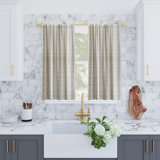 Wayfair | White Valances & Kitchen Curtains You'll Love in 2024