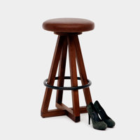 Surya Oberon OBE-001 28"H X 15"W X 15"D Bar Stool | Perigold