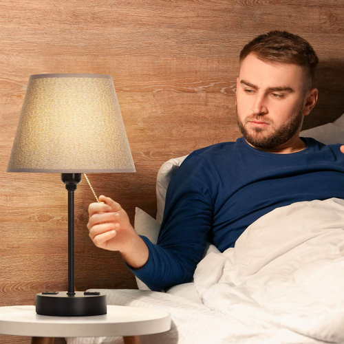 Pull-Chain Table Lamps You'll Love | Wayfair