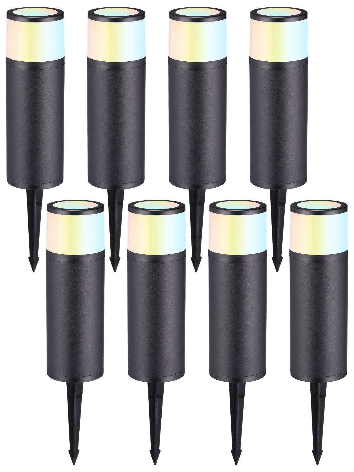 LEDVANS 5cct Led Landscape Lighting, 4w Low Voltage Pathway Ligh ...