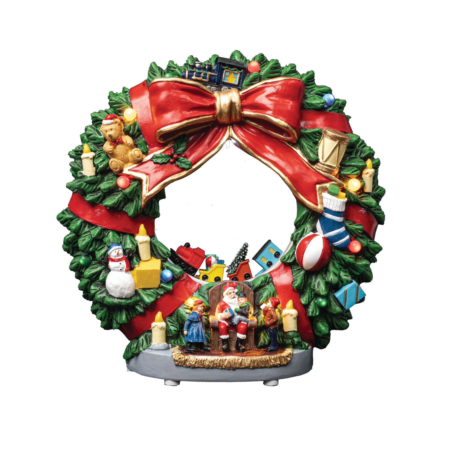 The Holiday Aisle® Animated Christmas Village Accessory - Christmas ...