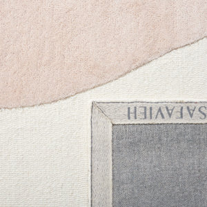 AllModern Felipe Handmade Wool Ivory / Rust Rug & Reviews | Wayfair