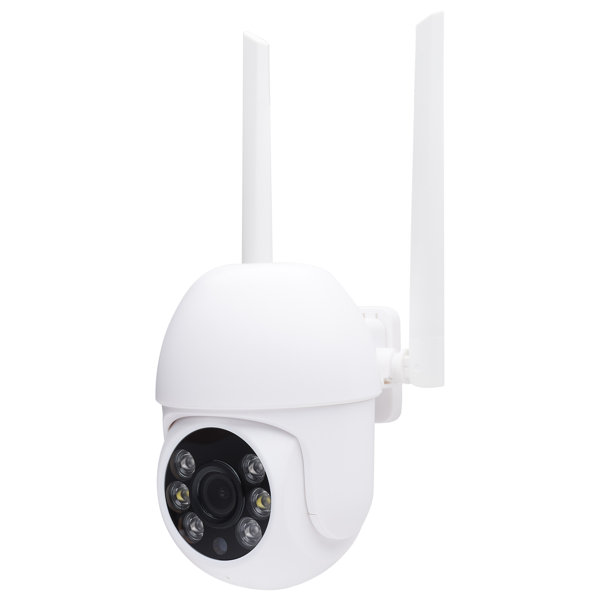 Starfish - SMART Outdoor Pan & Tilt Camera - White Finish | Wayfair